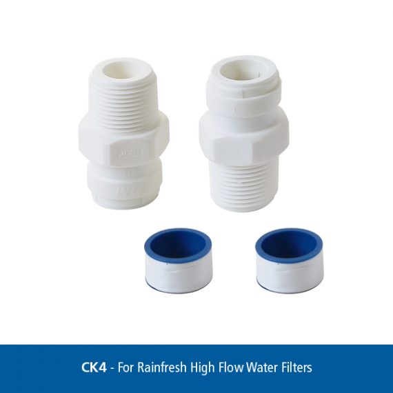 Water Filter Connector Kit for Copper or PEX | Rainfresh